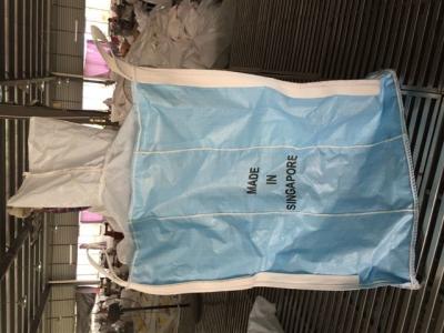 China Baffle TYPE D Anti Static PP Jumbo Bags Sift Proofing For Chemical Powders for sale
