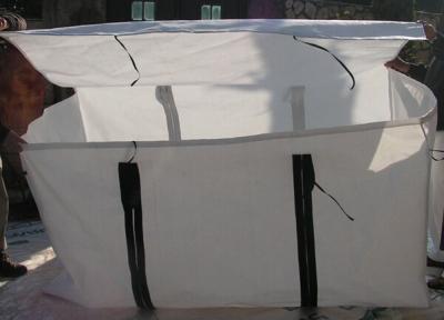 China 3 Cubic Meters Garden Waste Bags , Dry Bulk Large Garbage Bags for sale
