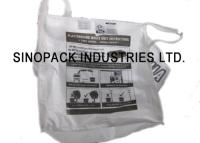 China 3 Cubic Meters Garden Waste Bags , Dry Bulk Large Garbage Bags for sale