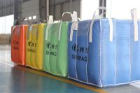 China Cube jumbo storage bags FIBC for flour carbons chemical powders for sale