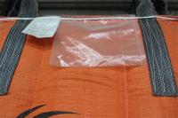 China PP material normal baffle cube bag FIBC for flour / carbons / chemical powders for sale