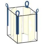 China 2200 Lbs Baffle Bag for sale
