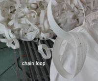 China 1000KGS tall 4-Panel baffle bag 100% virgin PP for granules packing for sale