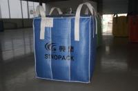 China Chemical powder baffled FIBC flexible intermediate bulk container OF PP woven for sale
