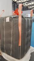China Grey PP Fabric 1000KGS 4 Panel Big Jumbo Bags For Transportation Storage Seeds for sale