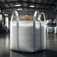 China 2205 Lbs Capacity Anti Static Baffle Jumbo Bag for Heavy Duty Storage for sale