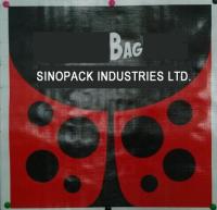 China 1 Tonne Agricultural seeds FIBC big bags BOPP film coated outside for sale
