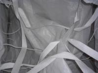 China Industrial pipe sack white Gravel Bulk Bag , weight bag for oil industry for sale