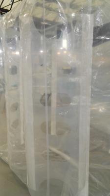 China Transparent anti-sifting PE baffle liner attached to Jumbo bag FIBC for sale