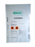 China Industrial sugar / minerals PE valve bags with open top & M gusset for sale