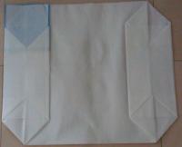 China Surface anti slide fertilizers / foodstuff / salt PE valve bags automatically close itself for sale