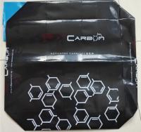 China Black Plastic Valve Bags With Printing And Anti - Slip For Packing Carbon Black for sale