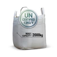 China Industry-Grade UN Packaging Bags 2000kg Bulk Capacity Corrosive Chemical Solids 13H3/Y Certified Woven PP for sale