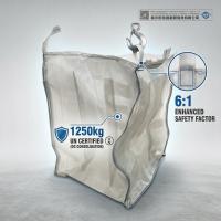 China Comprehensive UN Certified Safety Packaging FIBC 1250kg 6:1 Enhanced Safety Factor for DG Container Consolidation for sale