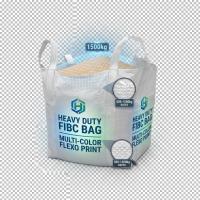 China Tailored OEM FIBC Bags Custom Logo Printing Multi-Color Flexographic for Branded Chemical Packaging 500-1500kg for sale