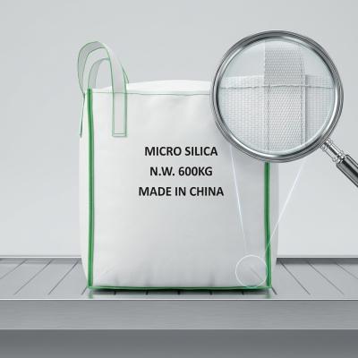China Sanitary Food Ingredient Transportation FIBC 1000kg HACCP-Compliant Production Line Starch Sugar Flour Bulk for sale