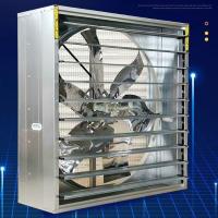 China 1380x1380mm Galvanized Steel Sheets Exhaust Fans Agriculture Small Greenhouse Cooling System for sale