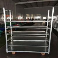 China 1350x565x1900mm Display Plant Flower Cart  Nursery Cart With 5 Levels for sale