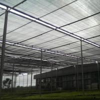 China 4.3m 55% Shading Rate Aluminum Foil Shade Net Shade Screen  Shadow Cloth For Inner Shading System for sale
