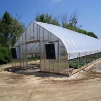 China Polycarbonate Greenhouse For Sale Single Span Greenhouse Gothic for sale