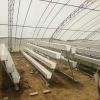 China Strawberry Hydroponic Growing System Vertical Planting Cultivation PVC Gutter Indoors For Home for sale