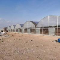 China 8mm 10mm Commercial Polycarbonate Greenhouse With Shading System Irrigation System for sale