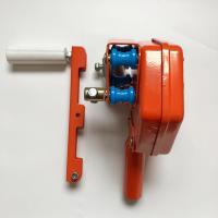 China Orange Manual Greenhouse Roll Up Machine For Side Ventilation Agriculture for sale