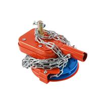 China Manual Roll Up Motor Machine For Greenhouse Orange Blue Film Roller For Roof Ventilation And Shade Net for sale