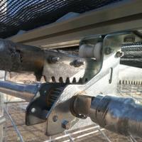 China Oem Ventilation Shading System Rack And Pinion For Greenhouse Transmission System for sale