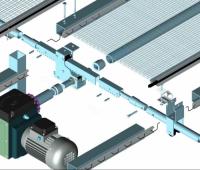 China Oem Ventilation Shading System Rack And Pinion For Greenhouse Transmission System for sale
