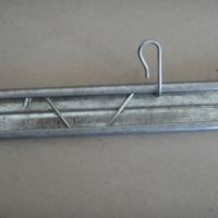 China Roof Spring Lead Spring Hoop End Cap Galvanized Steel Material Greenhouse Accessories for sale