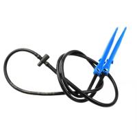 China Wholesale Price Drip Irrigation System Plastic Watering Dripper 1/2/4 Way 4 Branches Bend Arrow Set Drip Arrow for sale