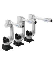 China LR50-R2140/LR70-R2140 Industrial Robot Floor Installation 2146mm Motion for sale