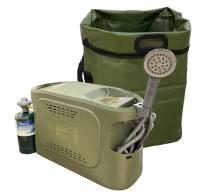 China Portable Tankless Gas Water Heater 5200mAh Dual-Power Outdoor Instant Hot Water for Camping for sale