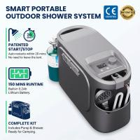 China Portable Off Grid Propane Water Heater 5200mAh Battery Ignition Outdoor Shower for Camping RV Hunting for sale