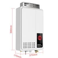 China LPG NG Tankless Gas Water Heater 20L Outdoor Instant Heating with Anti-Freeze for sale
