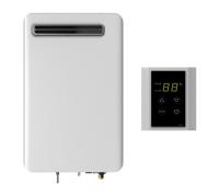 China 16L Natural Gas Tankless Water Heater Outdoor IPX5 Waterproof Instant Hot Water Heater for sale