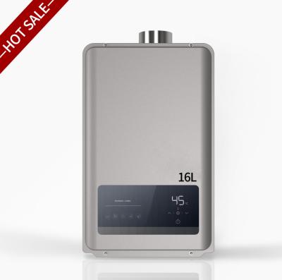 China 12L-16L Tankless Gas Water Heater Stainless Steel Heat Exchanger Anti-Corrosion Home Bathroom for sale