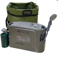 China Portable Propane Tankless Water Heater 5200mAh Outdoor Shower for Pet Bathing Camping for sale
