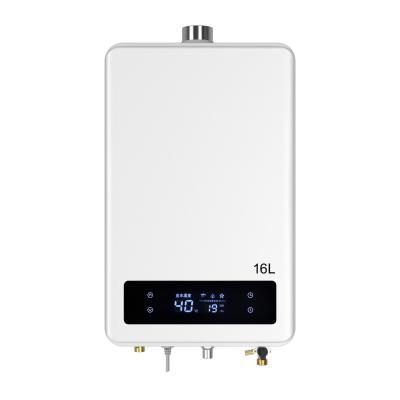 China OEM ODM 12L 16L Indoor Tankless Gas Water Heater Instant Hot Water Natural Gas LPG for sale