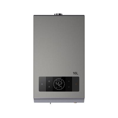 China 12L Natural Gas Water Heater Copper Heat Exchanger Wall Mounted Tankless Instant Hot Water for sale