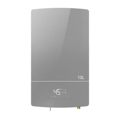 China 16L Camping Natural Gas Water Heater LPG Gaz Geyser Copper Heat Exchanger for Household Use for sale