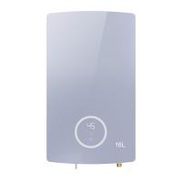 China CE Certified Zero Cold Water Gas Water Heater 12L Corrosion Resistant Copper Heat Exchanger LCD Display Hotel for sale