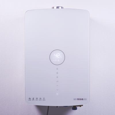 China Copper Heat Exchanger Tankless Water Heater 30% Energy Saving Natural Gas LPG for sale