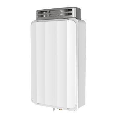 China 16L Natural Gas Outdoor Tankless Water Heater Wall Mounted DC Inverter Motor IPX5 for sale