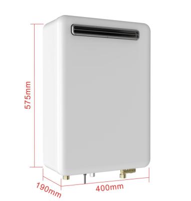 China Smart Outdoor Gas Water Heater 16L Ultra-Quiet Remote Control Precision Temperature Regulation for sale