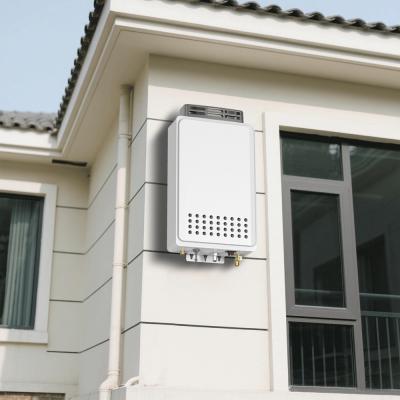 China 16L Outdoor Gas Water Heater Wall Mounted Instant Constant Temperature DC Inverter for sale