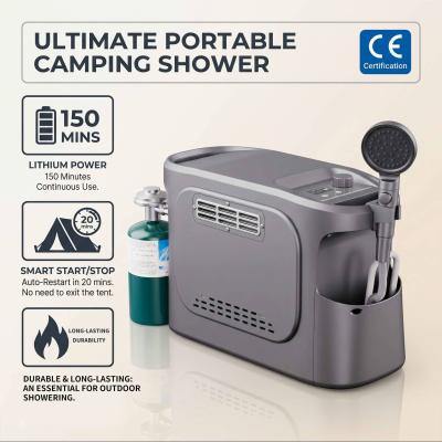 China 6L Portable Propane Hot Water Heater 6kW 3L/min for Horse Wash Down Equine Shower for sale