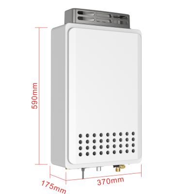 China 16L Outdoor Propane Instant Hot Water Heater Intelligent Constant Temperature IPX5 for sale