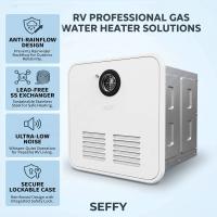 China RV Instant Propane Hot Water Heater 45dB Low Noise Tankless Caravan Geyser 15x15 for sale